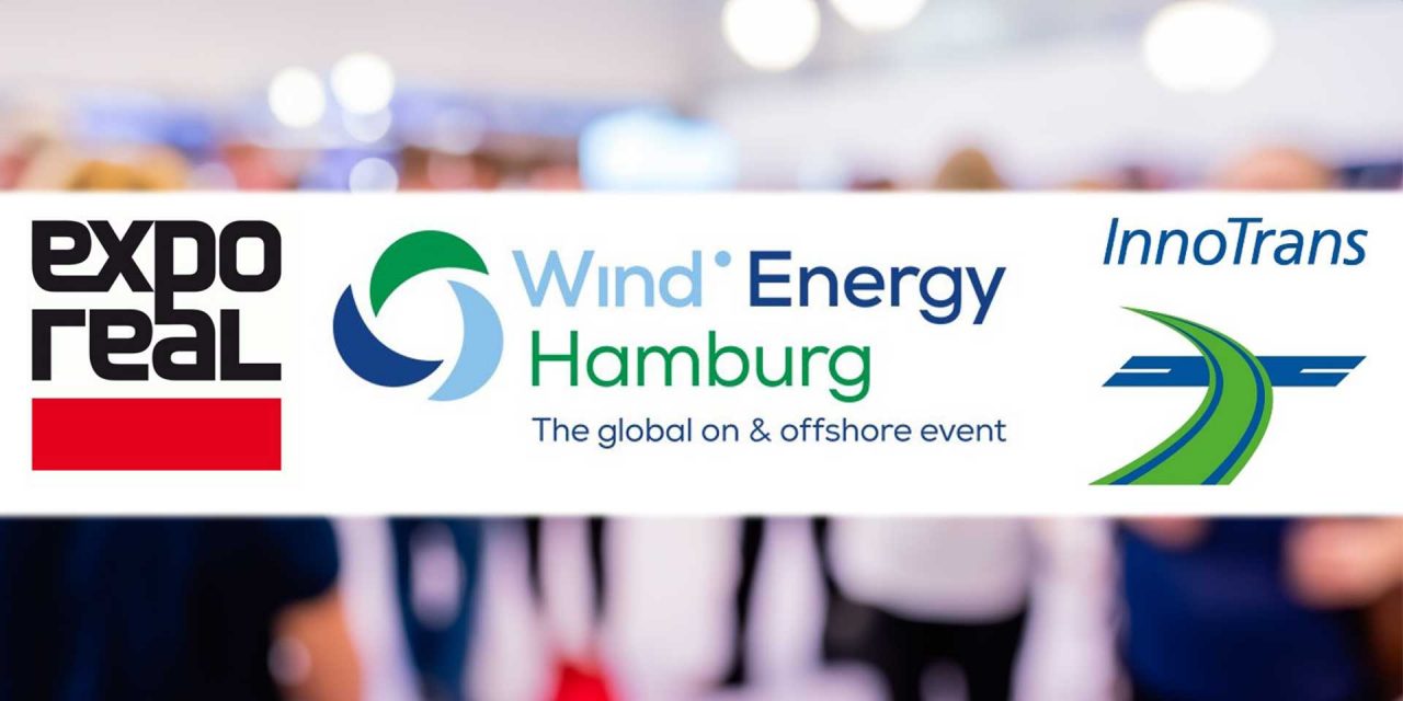 Firmengruppe Max Bögl präsentierte sich auf den Leitmessen ExpoReal ...